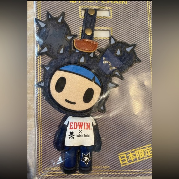 tokidoki | Accessories | New Tokidoki X Edwin Denim Keychain Japan Only ...